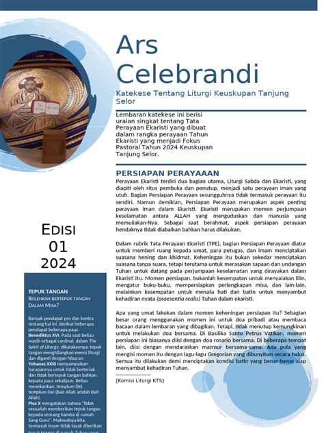 Tata Perayaan Ekaristi Kts 2024 Pdf