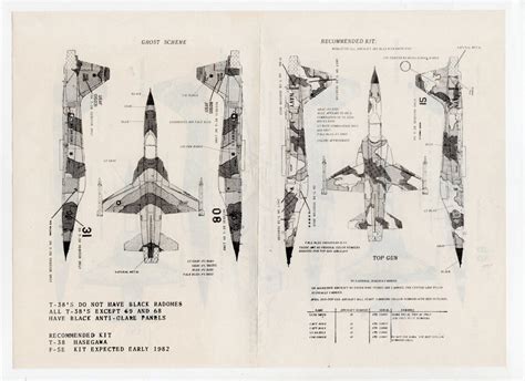 172 Microscale Decal Cut Sheet Usaf Usn F 5es T 38 Aggressors Model