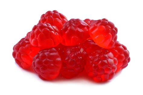 Gummy Red Raspberries Bulk Raspberry Gummy Candy For Sale