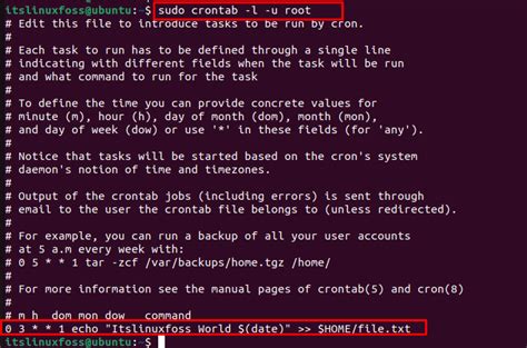 How To Get A List Of All Scheduled Cron Jobs On A Machine Its Linux Foss