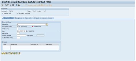QV SAP Tcode Create QA Agreement DocType Q QV SAP Tcode Create QA Agreement DocType Q