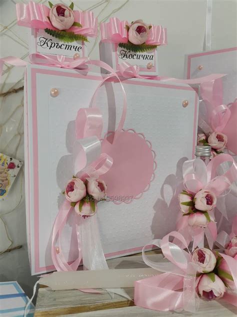 Комплект за кръщене Друго ръчна изработка Ръчно изработени И двата комплект са налични