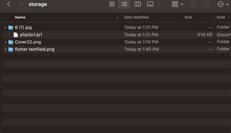 Php The Image I Upload To My Laravel Saved As A Folder Stack Overflow