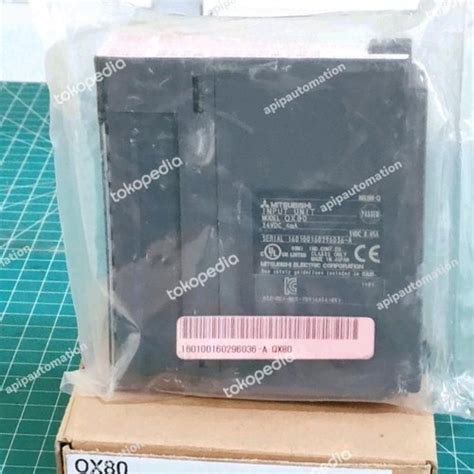 jual plc mitsubishi qx80 q series digital input module jakarta