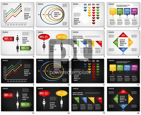 Statistical Report Presentation Template For Google Slides And PowerPoint