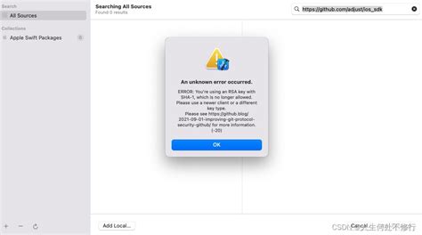 Xcode通过add Package自动集成第三方sdk问题汇总xcode Add Package Csdn博客