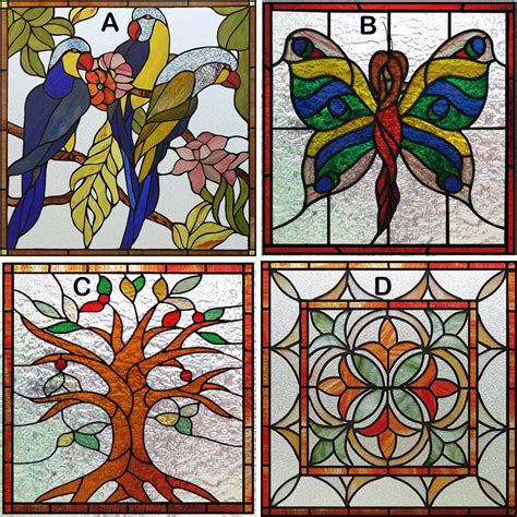 Window Film Frosted Stained Glass Filmscustomized Art Decor Design