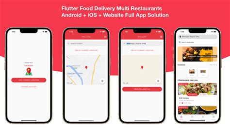 flutter 3 food delivery multi restaurants laravel backend android ios website admin pwa