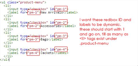 Jquery Count And Add Dynamic ID And For Values For Form Elements Using Javascript Stack Overflow