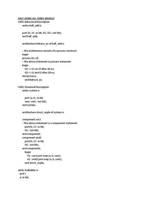 Vhdl From Botros Pdf Vhdl Digital Technology