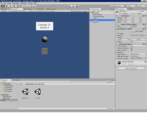 Zapador Zen Cargar Escenas En Unity 5