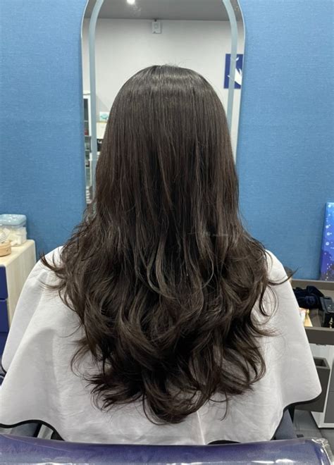 천안 두정동미용실 고래살롱 긴머리 웨이브펌 레이어드펌 후기 네이버 블로그