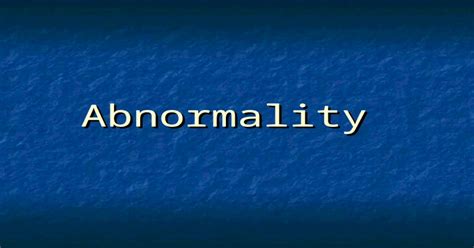 Ppt Abnormality What Is Abnormality Approaches To Defining Abnormal Behavior Does
