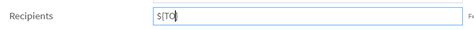 passing multiple recipients in scenario mail as dataiku variable