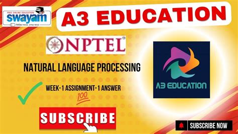 Nptel Natural Language Processing Week 1 Assignment 1 Answers Solution