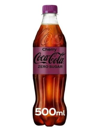 Coca Cola Coke Cherry Zero Sugar 12 X 500ml Bottles Trade Prices