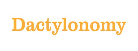 Dactylonomy Word Daily