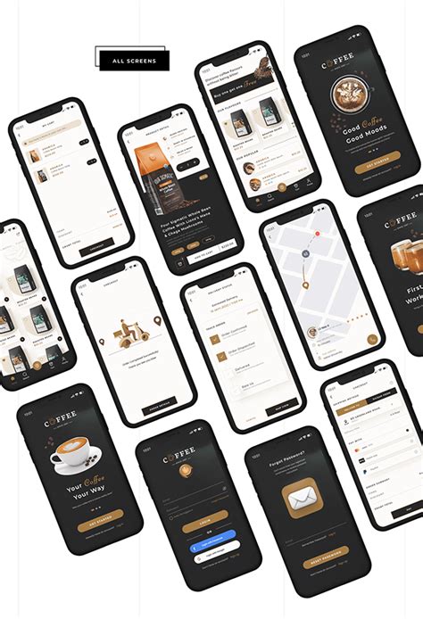 Coffee Shop UI UX On Behance