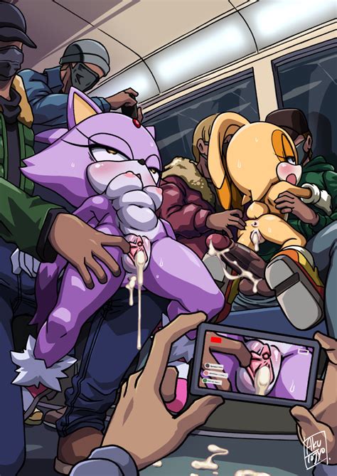 Aku Tojyo Blaze The Cat Cream The Rabbit Sonic Series Absurdres