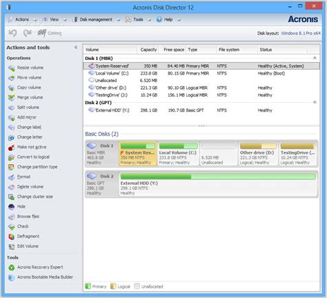 Acronis Disk Director 12 Review Softpedia
