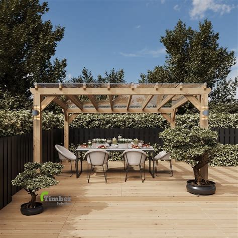 Polycarbonate Patio Cover Pergola Pergola Patio Pergola With Roof