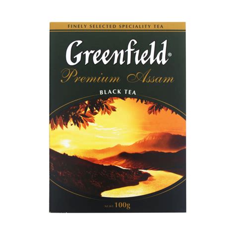 Чай черный листовой Premium Assam Greenfield к/у 100г Greenfield ...