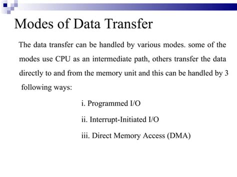 Input Output Organization Computer Organization Ppt