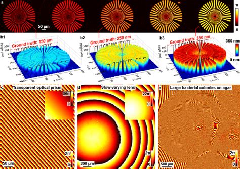 Quantitative Phase And Height Metrology A Recovered Phase Image Of A