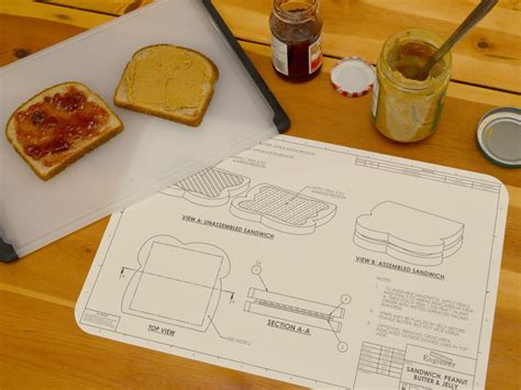 Awkward Engineer Engineering Blueprint Placemat Set