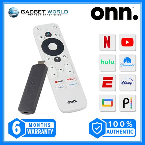 Onn Android Tv 2k Fhd Streaming Stick Black Shopee Philippines