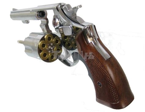 Hfc Hg 131 Python 357 Gas Revolver Chrome Airsoft Tiger111hk