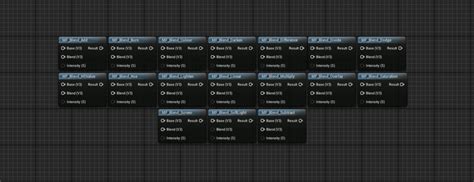 UE Blend Material Function Bundle