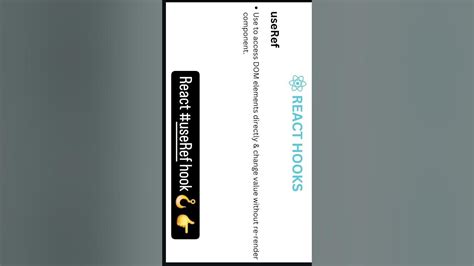 React Useref Hook Explain In Hindi 2025 React Js Tutorial Reactadvanced Reactjs Reacthooks