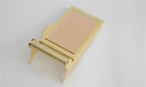 Brass Note Pad Holder Memo Dispensers Feelt