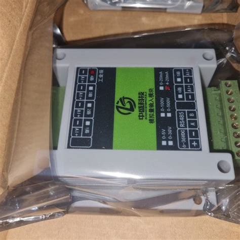 jual analog acquisition input module 4 20ma to rs485 modbus 4ch signal converter single ended