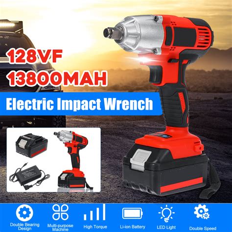 128vf 13800mah Multifunctional Lithium Battery Electric Wrench Infinitely Variable Speed
