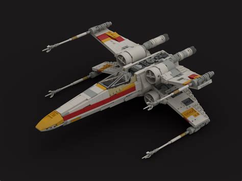 Lego Moc Blue Leader T 65 X Wing Starfighter By Fukusaku 51 Off