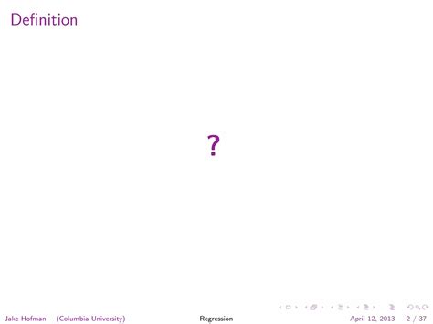 Computational Social Science Lecture 11 Regression Ppt