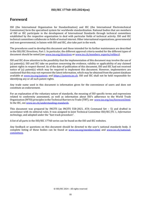 ISO IEC PRF 17760 105 Information Technology AT Attachment Part 105 ATA Command Set 5