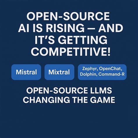 opensourceai llms mistral llama3 mixtral generativeai