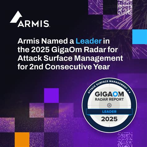 Armis Named a Leader in the 2025 GigaOm Radar for Attack Surface… | Ed Smart
