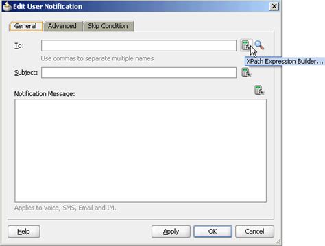 oracle user messaging service applications