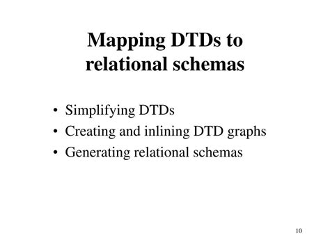 ppt xml to relational schema mapping algorithm odtdmap powerpoint