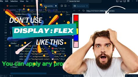 Don T Do With Display Flex Tips Tricks 4 Html Css Responsive