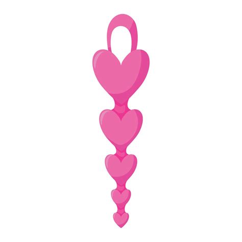 Silicone Vagina Anal Plug With Hearts Sex Toy For Womans Pleasure