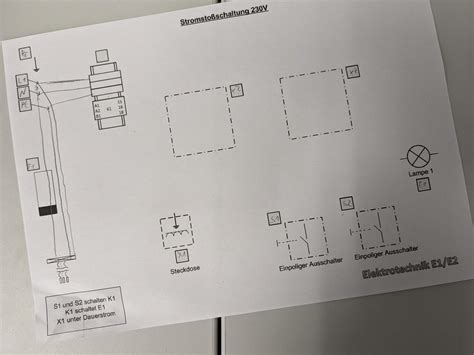 Stromstoßschaltung Funktioniert Nicht Physik Elektrik Kabel