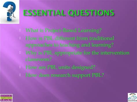 Project Based Learning Ppt