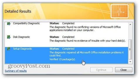 Microsoft Office Diagnose Problems And Repair Programs That Crash