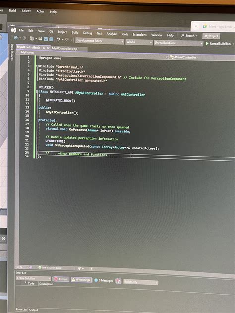 unreal engine vs code issues ask gamedev tv