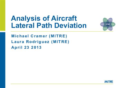 Pdf Analysis Of Aircraft Lateral Path Deviation